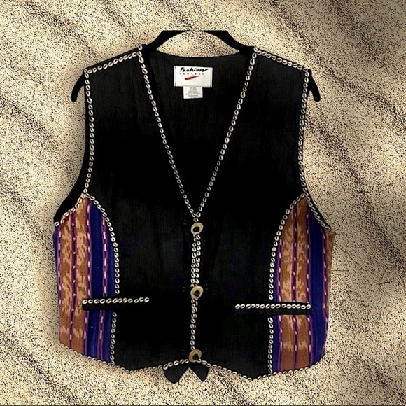 Fashion Fantasy | Jackets & Coats | Vintage Fashion Fantasy Retro Black ...